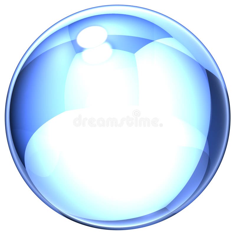 Savon-bulle bleue illustration stock. Illustration du fond - 2287359