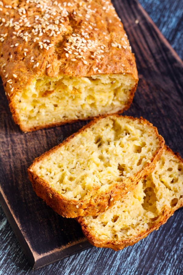 Savory bread loaf stock image. Image of brunch, seeds - 61610655