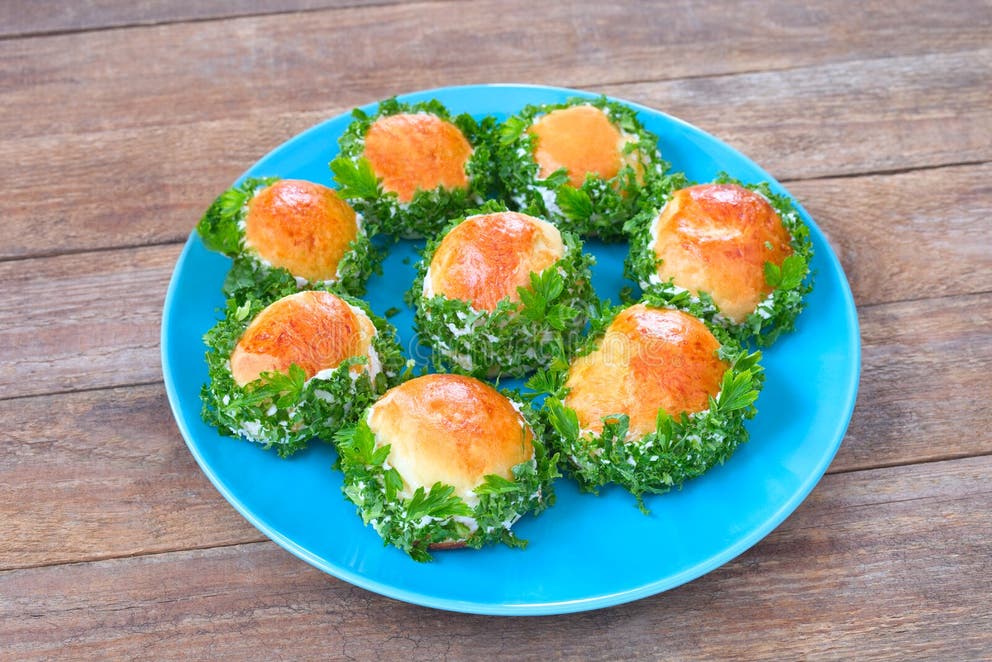 Savory bread rolls stock photo. Image of chives, cream - 172067880