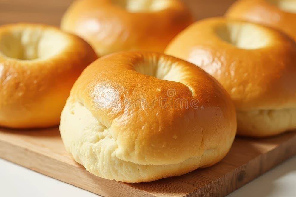 Savory Mini Butter Bun Tidbits Stock Illustration - Illustration of ...