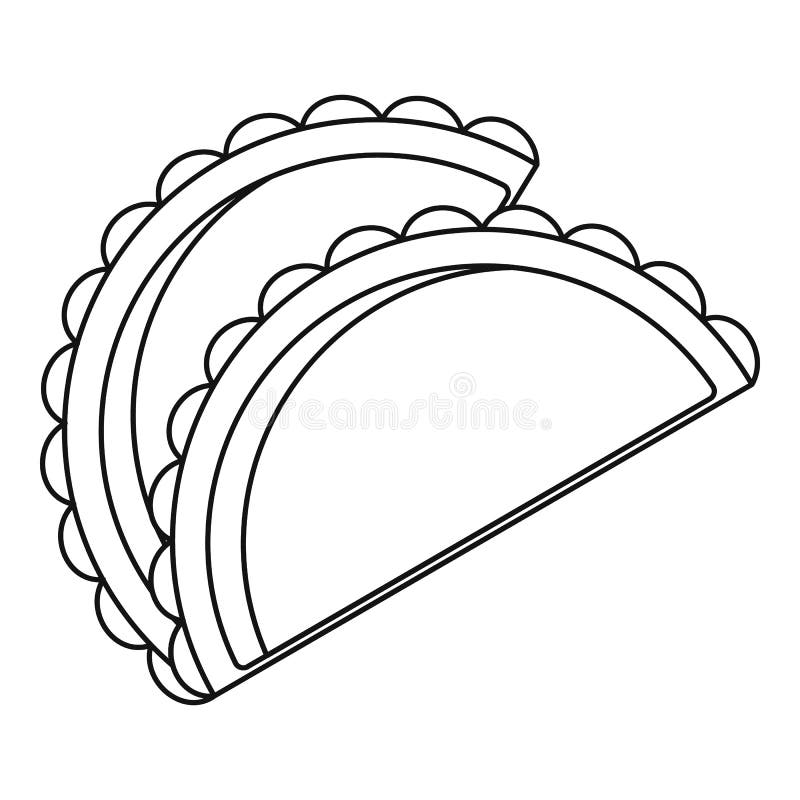 Outline Patty Stock Illustrations – 480 Outline Patty Stock ...