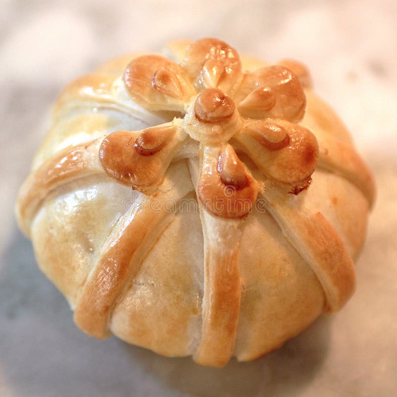Savory Pie with Sesame and Honey Stock Photo - Image of delicious, pies ...