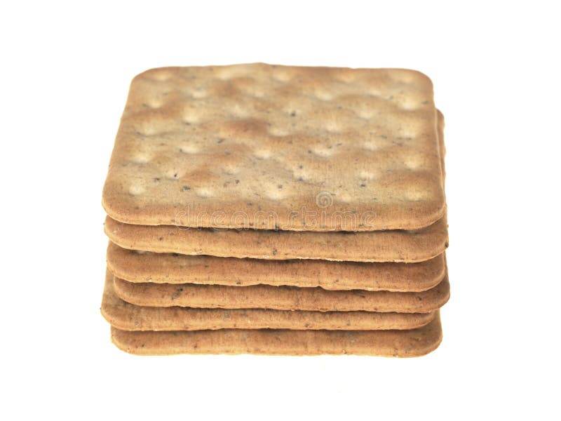 Savoury Crackers stock photo. Image of cutout, isolated - 26322984