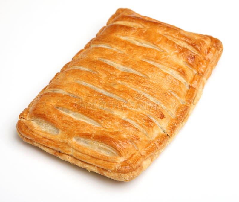 Savoury Steak Pastry Slice stock photo. Image of snack - 33604238