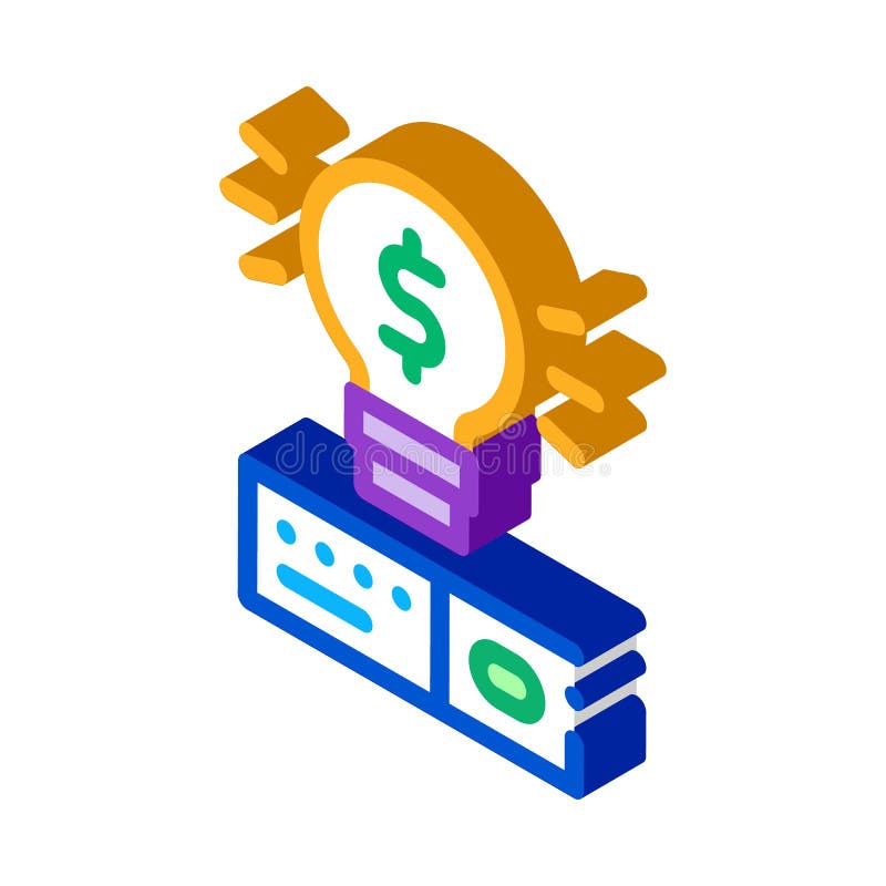Savvy Data Storage Solution Isometric Icon Vector Illustration Stock ...