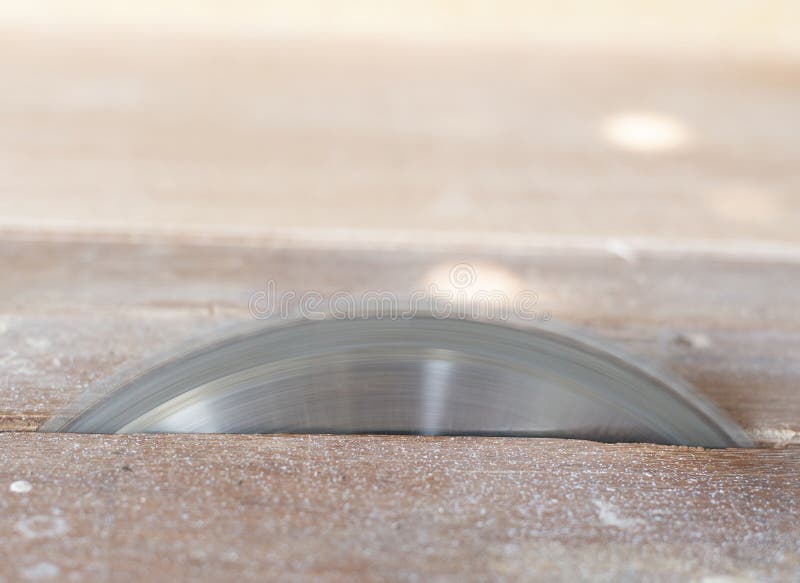 Saw Blade Rotating at High Speed Stock Image - Image of wooden, repair ...