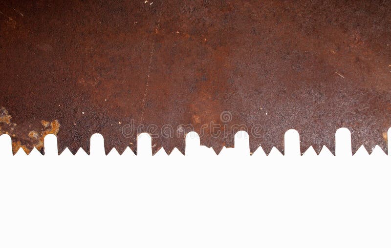 Saw Blade with Teeth Carpenter Tool Stock Image - Image of hardware ...