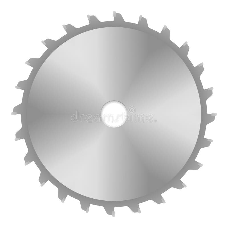 Saw blade stock vector. Illustration of vector, disc - 302624795