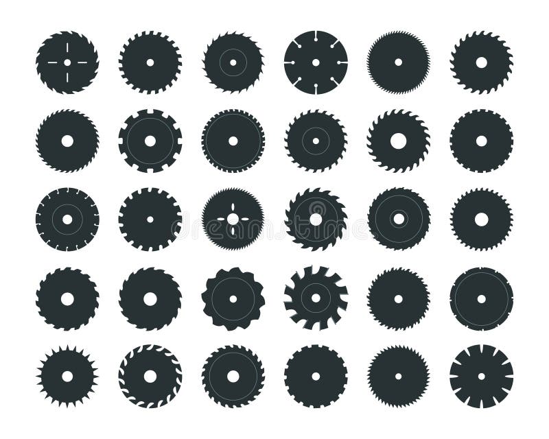 Saw Blades. Construction Industry Iron Technical Tools, Mechanical ...