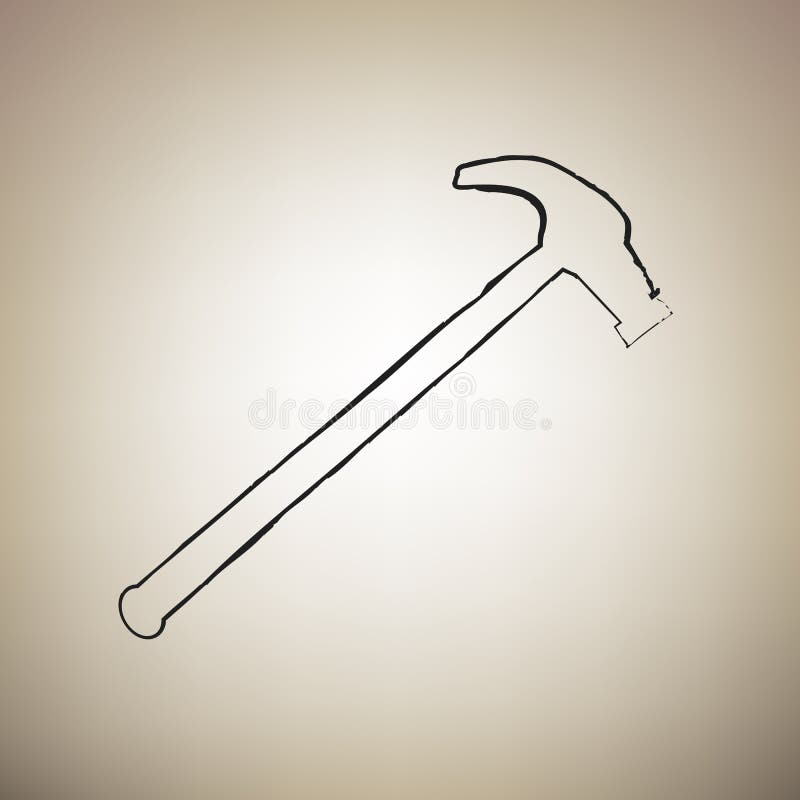 Saw simple Icon. Vector stock vector. Illustration of tool - 123403800