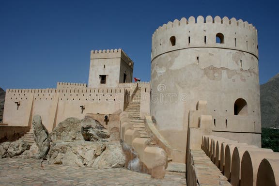 Sawadi - Oman stock photo. Image of wall, sawadi, citadel - 14764232