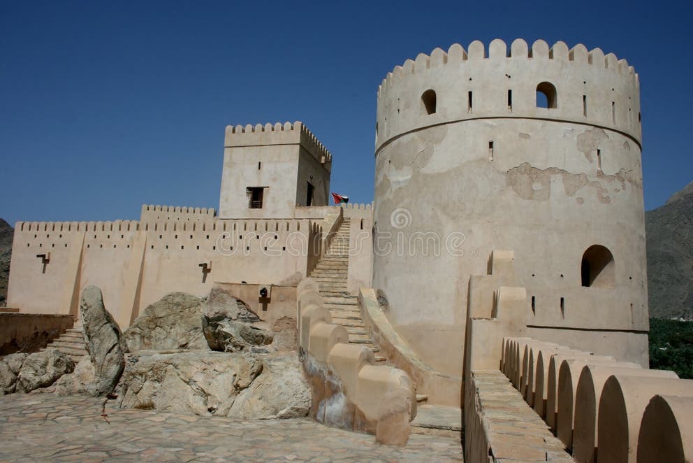 Sawadi - Oman stock photo. Image of wall, sawadi, citadel - 14764232