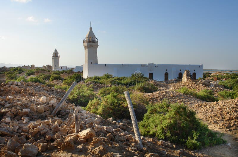 Suakin - Old Ruined Turkish Harbour in Sudan Stock Photo - Image of ...
