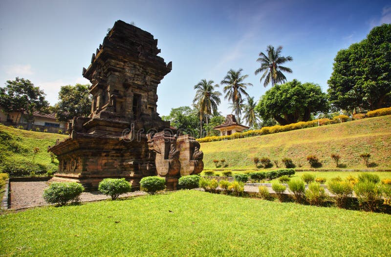 Sawentar Temple East Java stock photo. Image of negarakretagama - 69274188