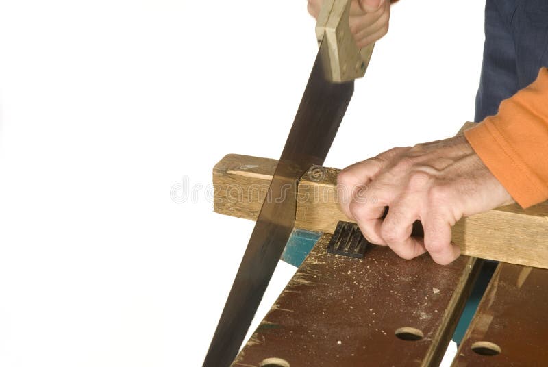 Sawing stock photo. Image of creative, table, carpenter - 4346790