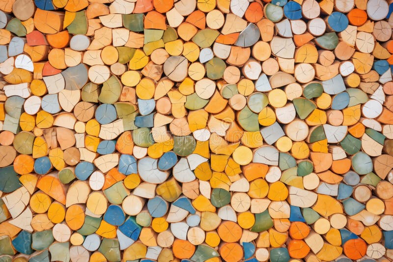 Sawn lumber pile texture stock illustration. Illustration of stack ...