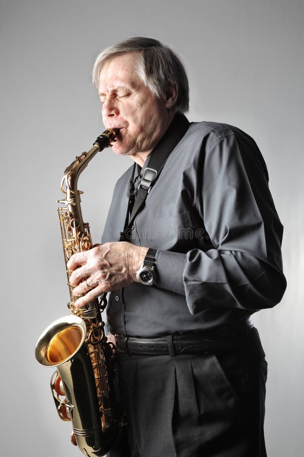 Sax stock image. Image of white, grey, passion, hobby - 12186419