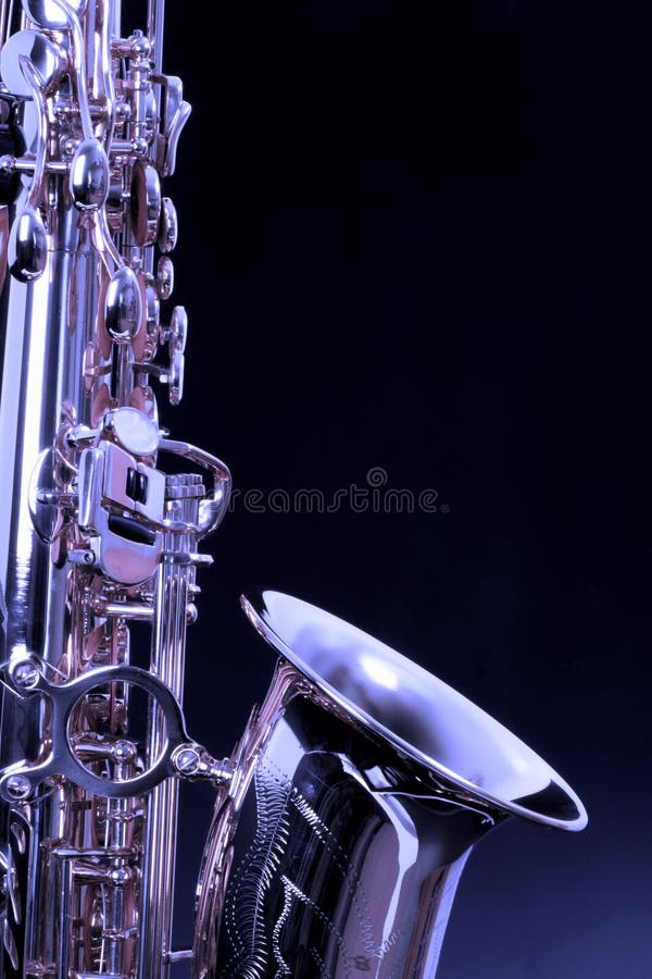 Sax with Shadow stock image. Image of color, band, cool - 5147543