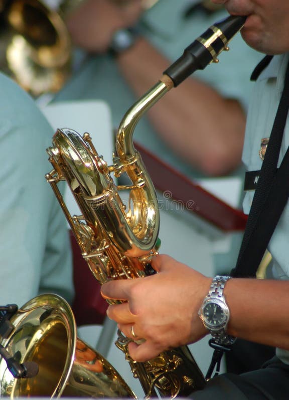Sax Man stock photo. Image of blow, reed, melody, metal - 921886