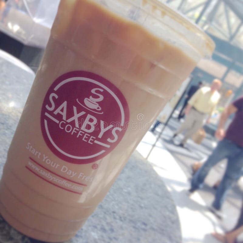 Saxbys Coffee editorial photography. Image of saxbys - 42963477