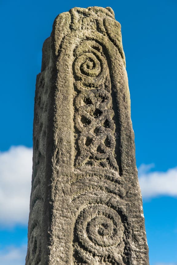 Saxon Stone Cross stock image. Image of monument, sandstone - 38111669