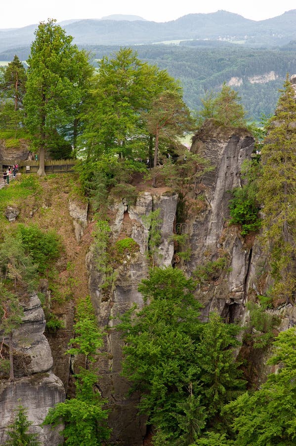 Saxon Switzerland National Park Stock Photo - Image of outdoor, fantasy ...
