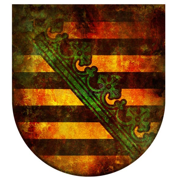 Saxony region map stock illustration. Illustration of geography - 183569191