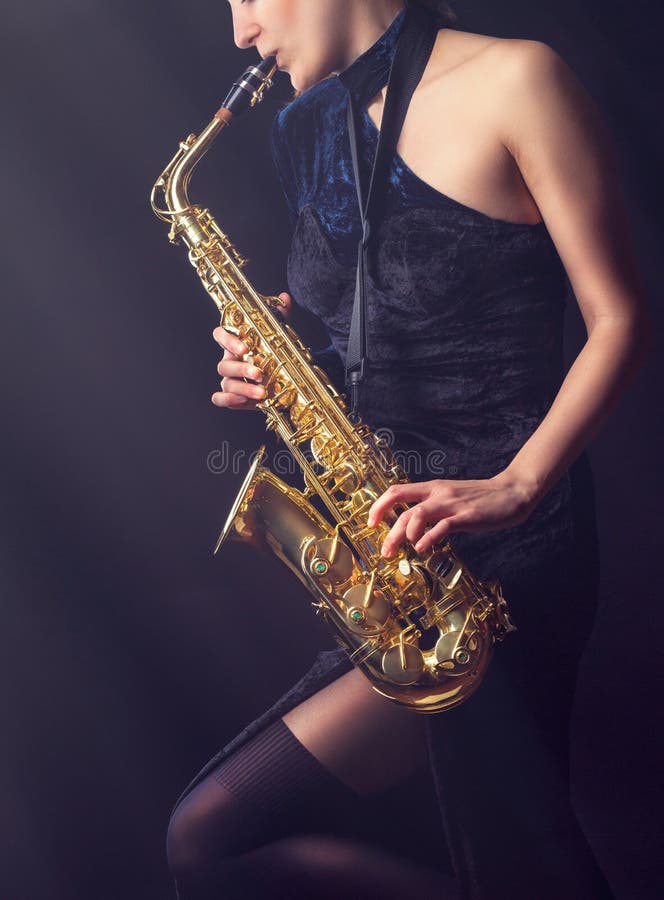 Saxophone stockfoto. Bild von orchester, orchestral - 120029784