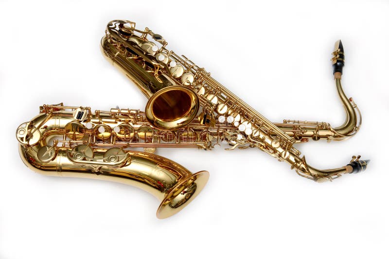 Saxophone stock image. Image of isolated, classical, music - 1269157