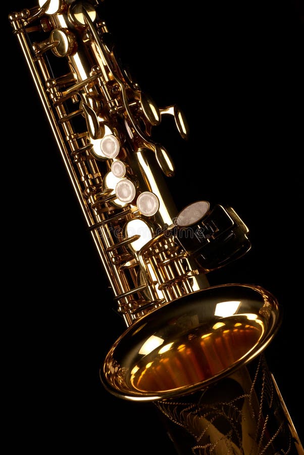 Sax stock photo. Image of tunes, saxophone, diagonal, instrument - 473136