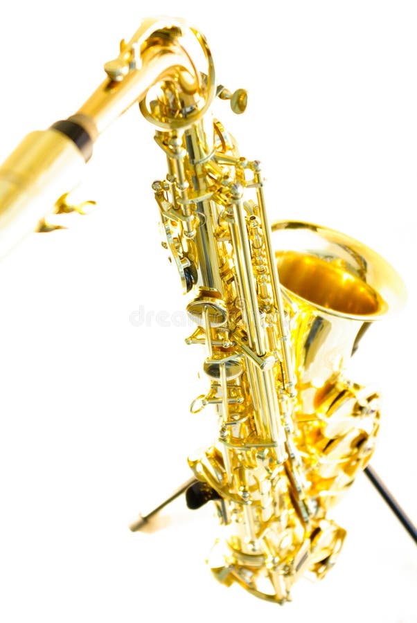 Alto Saxophone stock image. Image of wind, saxophone, brass - 8266077