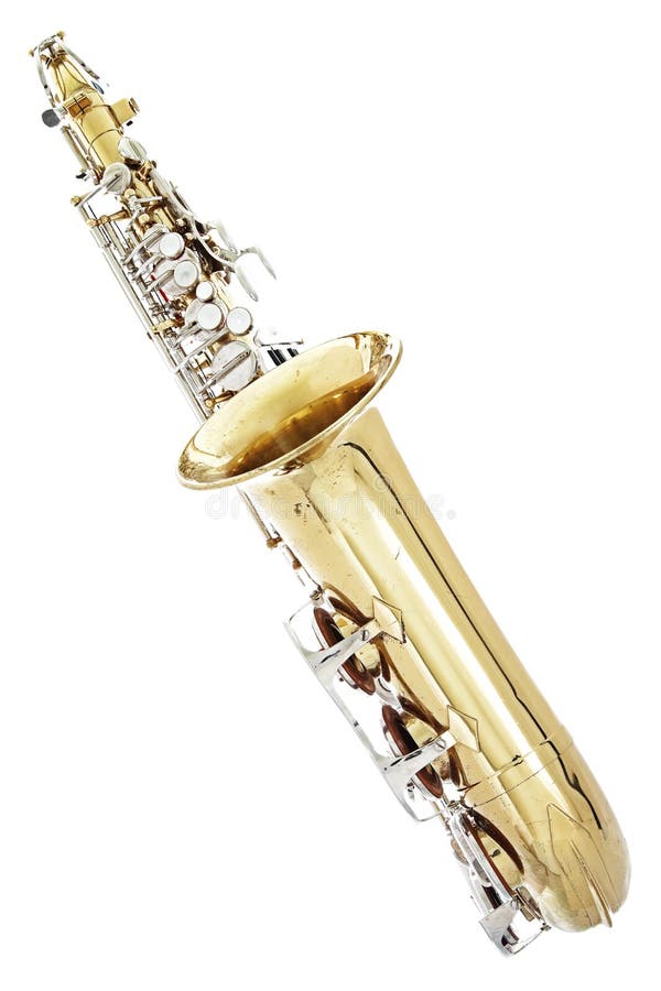 Saxophone stock photo. Image of instrument, tenor, metal - 6737306