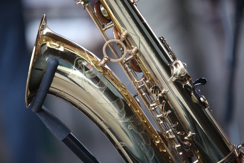 Saxophone instrument stock image. Image of keys, jazz - 16857019