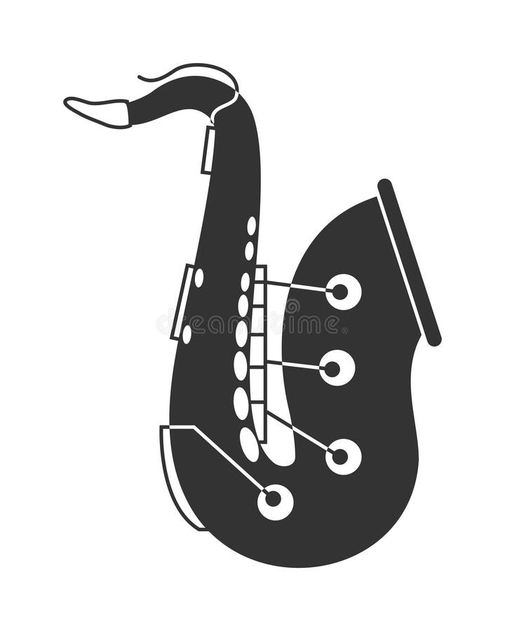 Saxophone Instrument Musical Stock Vector - Illustration of traditional ...