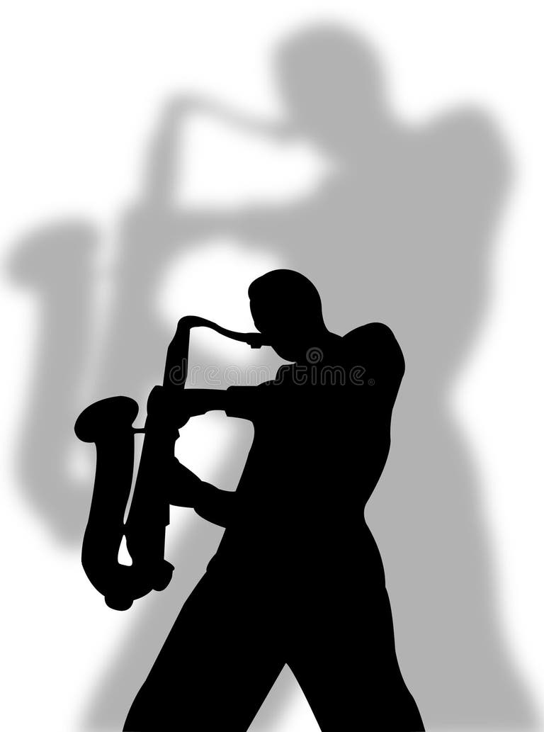 Saxophone Player Stock Illustrations – 5,730 Saxophone Player Stock ...
