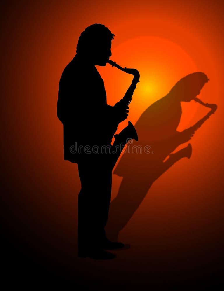Saxophone Player Stock Illustrations – 5,730 Saxophone Player Stock ...