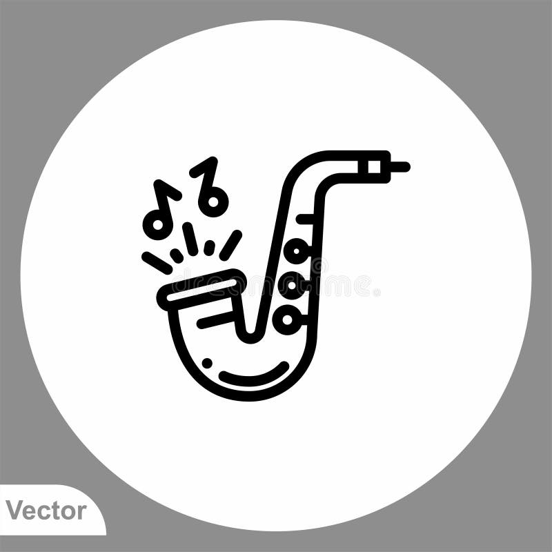 Symbol Saxophone Stock Illustrations – 10,584 Symbol Saxophone Stock ...