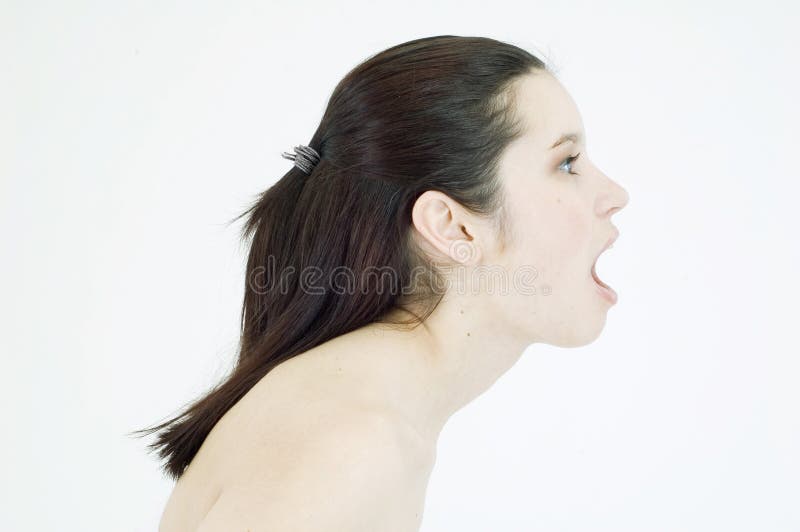 Say AAAA! stock photo. Image of pure, beautiful, young - 689932