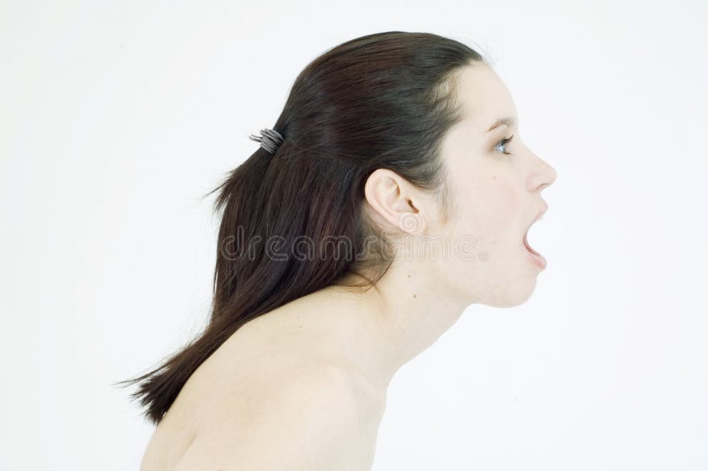 Say AAAA! stock photo. Image of pure, beautiful, young - 689932