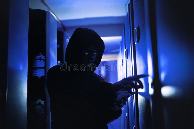 Say Goodbye To Your Private Data. a Hacker Using a Digital Tablet in a ... Say Goodbye To Your Private Data. a Hacker Using a Digital Tablet in a ...