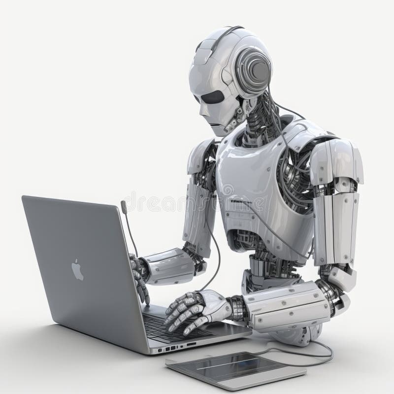 Cutting-Edge AI Chatbot with GPT Technology Stock Illustration ...