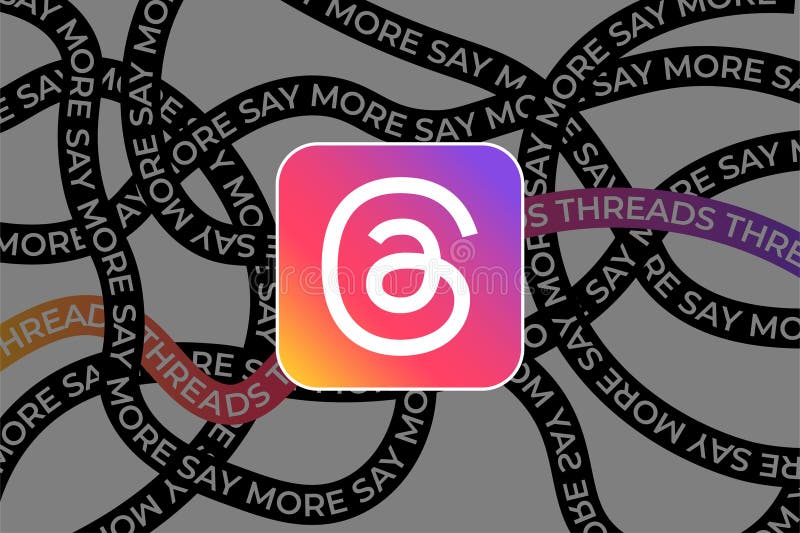 Say More Campaign by Threads Instagram App Design System, Threads Logo ...