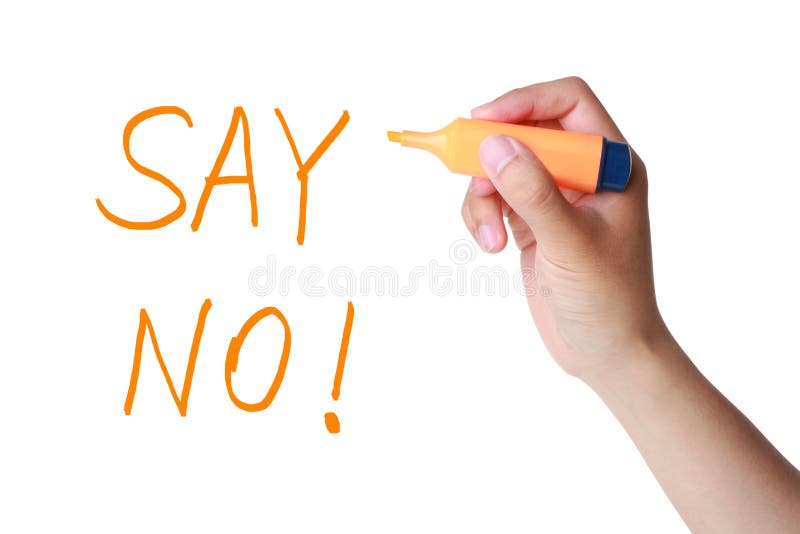 Say no! stock photo. Image of blackboard, addict, drugs - 40309148