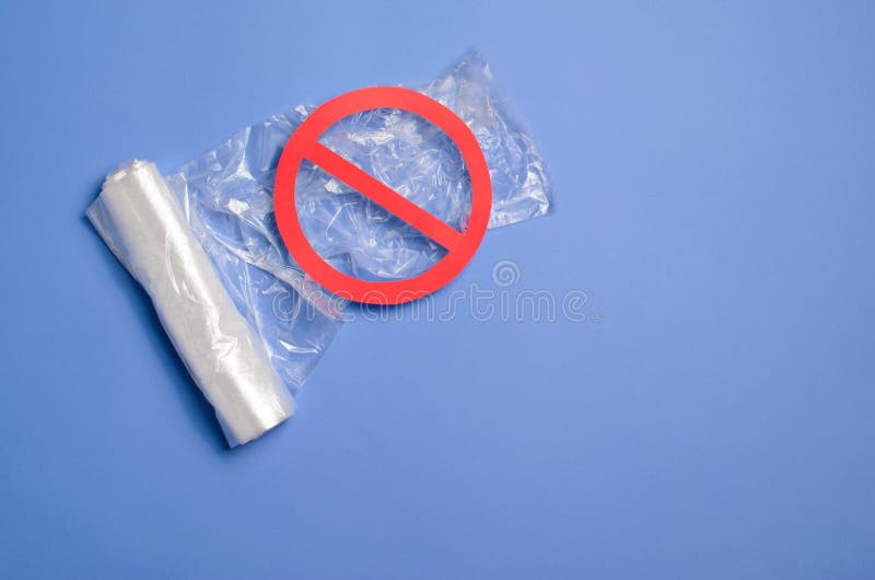 Say No To Plastic Bags, Recycle Concept, Pollution Problem Stock Image ...