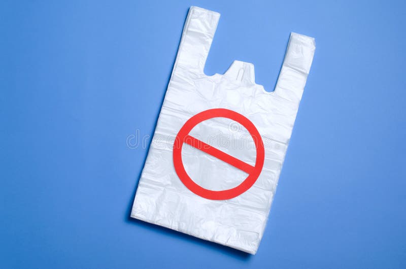 Say No To Plastic Bags, Recycle Concept, Pollution Problem Stock Image ...