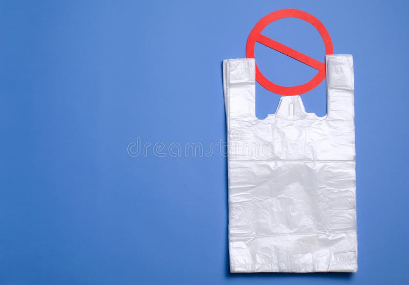 Say No To Plastic Bags, Recycle Concept, Pollution Problem Stock Photo ...