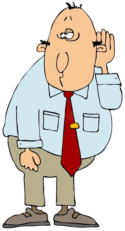 Say What? stock illustration. Illustration of male, businessman - 5824444