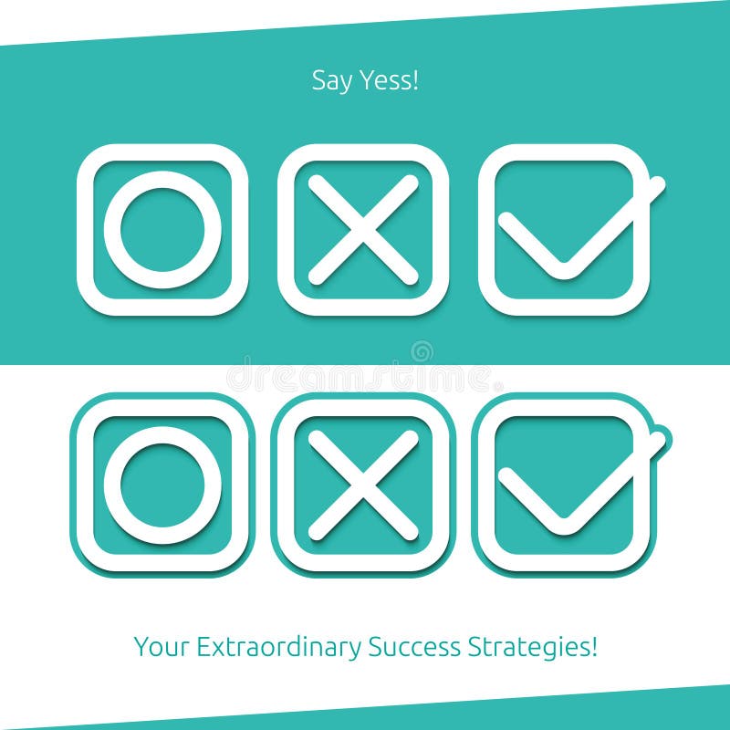 Say yess stock vector. Illustration of form, question - 47012682