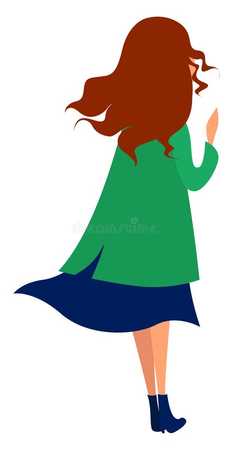 Saying Goodbye, Illustration, Vector Stock Vector - Illustration of ...