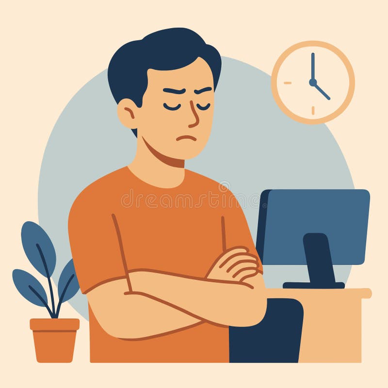 Saying No with Self-respect and without Guilt Stock Illustration ...